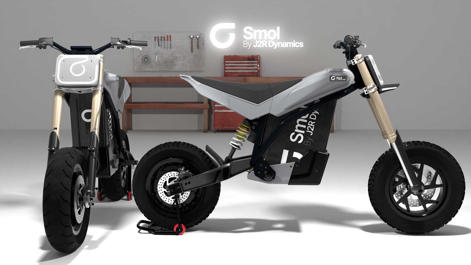 Smol, la moto électrique française et novatrice par J2R Dynamics