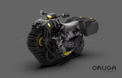 Oruga Unitrack : le premier véhicule tout-terrain monorail électrique ...